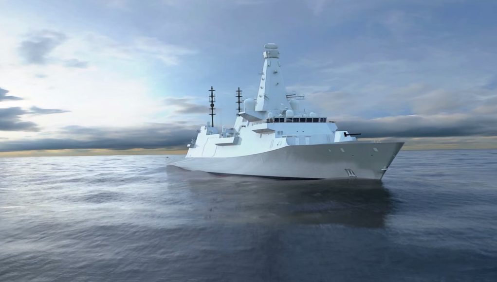 Latest look at the Type 26 Frigate